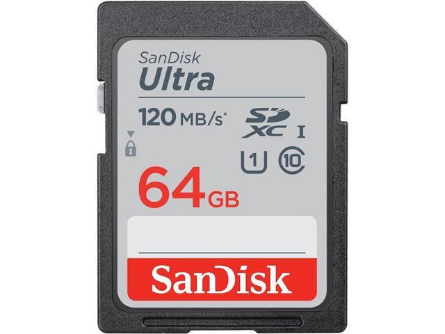 Click here for SanDisk Ultra 64 GB UHS-I SDXC SDSDUN4064GAN6IN prices