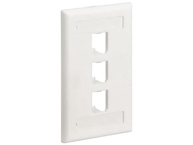 Click here for PANDUIT 3 Socket Mini-Com Classic Faceplate CFPL3W... prices