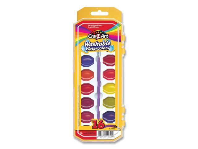 Click here for Washable Watercolors 16 Assorted Colors Palette Tr... prices