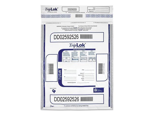 Click here for Deposit Bag Plastic 12 x 16 White 100/Pack 585043 prices