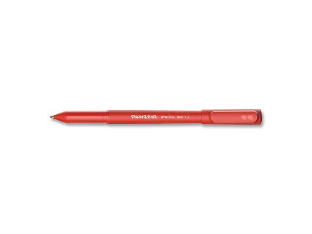Click here for Write Bros. Ballpoint Pen Stick Bold 1.2 mm Red In... prices