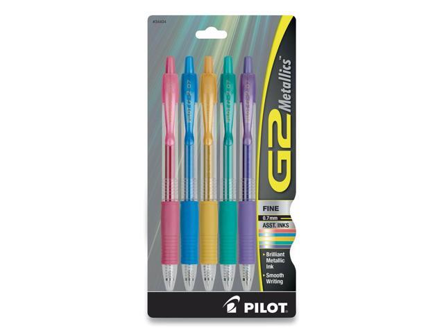Click here for Pilot G2 Metallics Retractable Gel Pen Fine 0.7 mm... prices