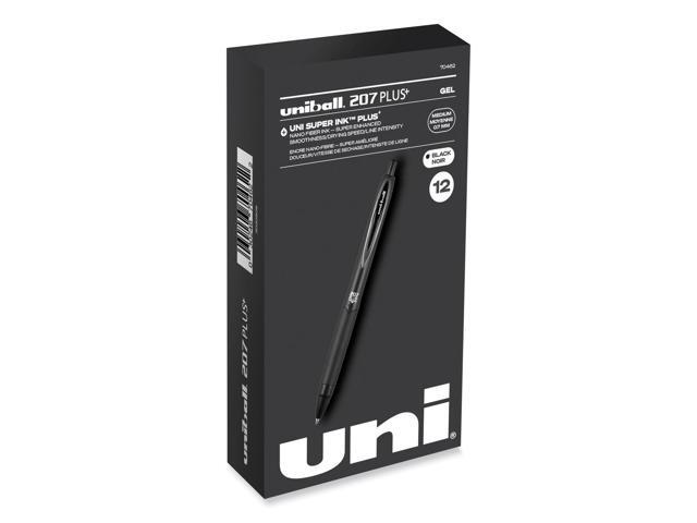 Click here for Uniball Plus Gel Pen Retractable Medium 0.7 mm Bla... prices