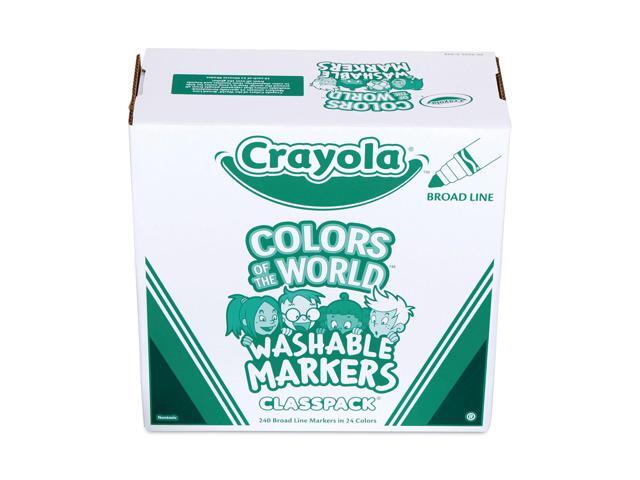 Click here for Crayola Colors of the World Washable Markers Class... prices