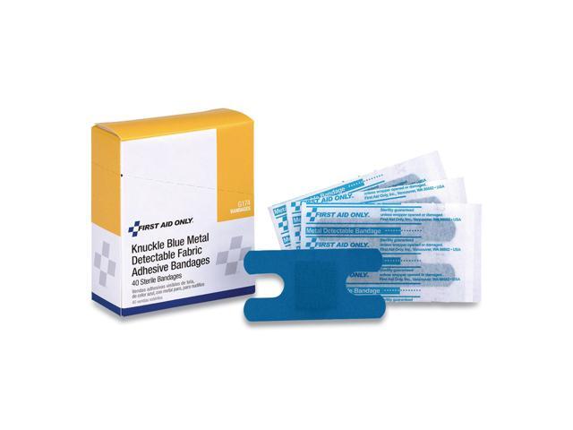 Click here for First Aid Blue Metal Detectable Fabric Adhesive Kn... prices