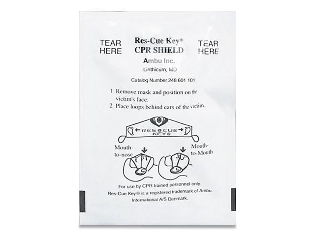 Click here for First Aid Only CPR Face Shield with Elastic Ear Ba... prices