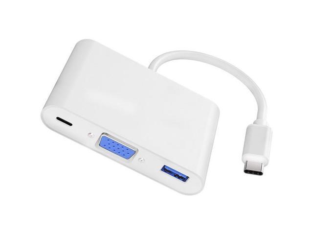 Click here for USB C DOCK VGA USB 3.0 POWER DELIVERY 1080P PD 3-I... prices