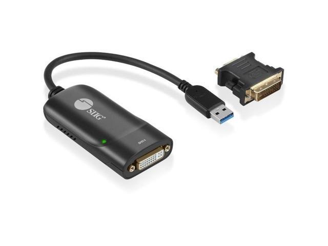 Click here for SIIG USB 3.0 to DVI/VGA Pro Adapter Plus DVI to VG... prices