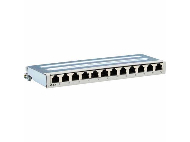 Click here for Tripp Lite Cat6a STP Patch Panel 12 Ports DIN Rail... prices