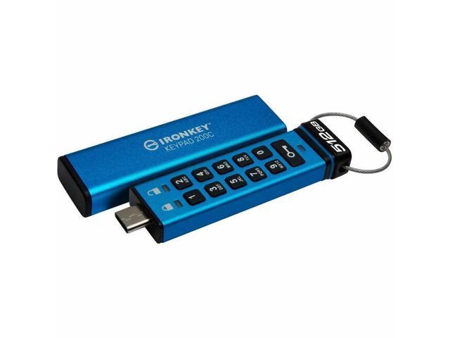 Click here for IronKey Keypad 200 512GB USB 3.2 Gen 1 Type C Flas... prices