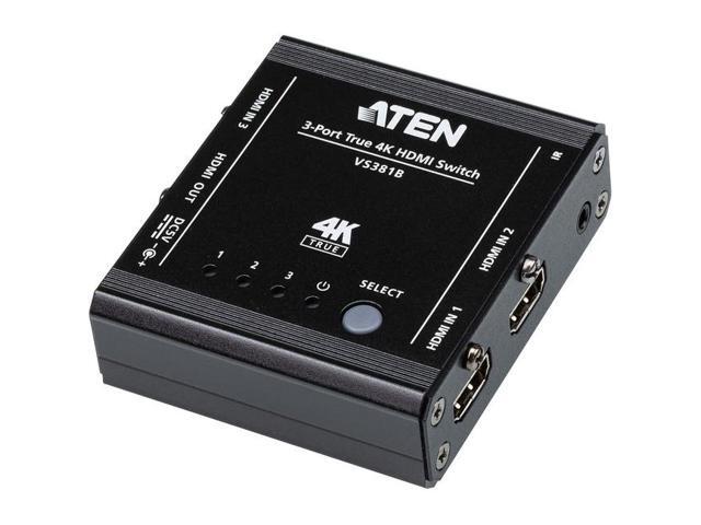 Click here for ATEN 3-Port True 4K HDMI Switch VS381B prices