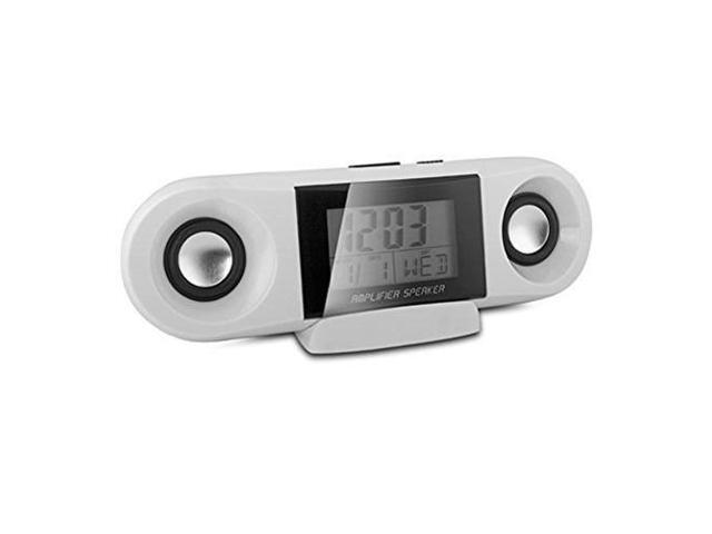 Click here for iPod or MP3 Amplifier Speaker with Clock prices