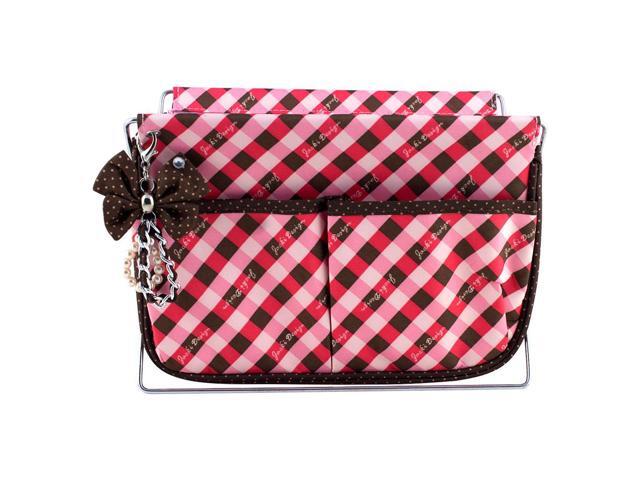 Click here for Jacki Design Large Retro Plaid Magazine Holder Cor... prices