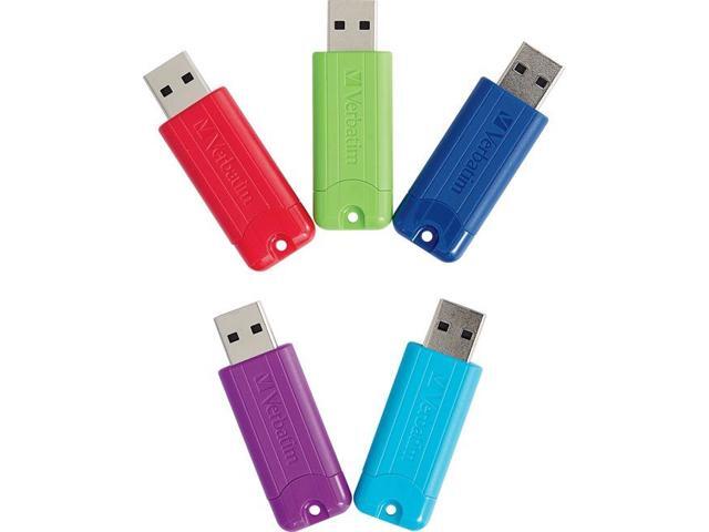 Click here for Verbatim 64GB PinStripe USB 3.0 Flash Drive 5pk As... prices