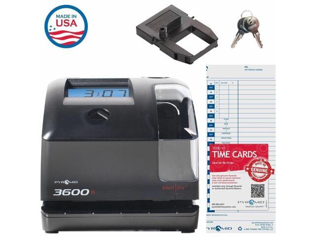 Click here for Pyramid Time Systems 3600SS Time Clock and Documen... prices