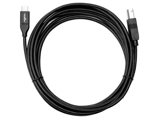 Click here for Rocstor Premium USB-C to USB-B Cable Y10C277B1 prices