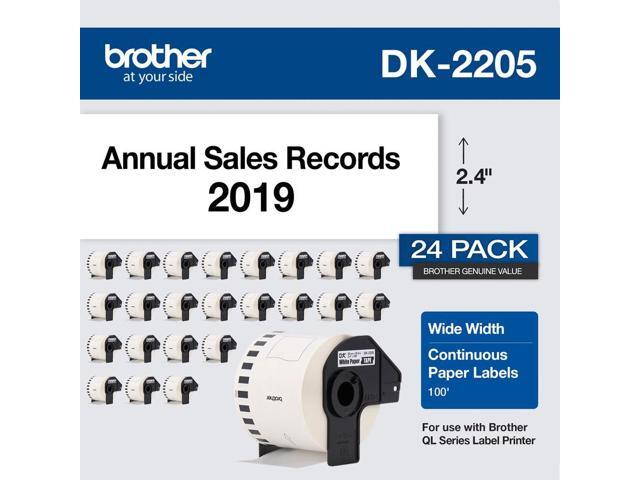 Click here for Brother Continuous Paper Label Tape  2.4 x 100 ft... prices