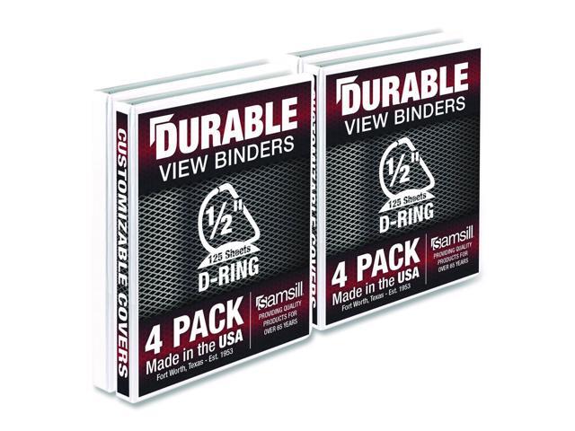 Click here for Samsill Durable 0.5 View D Ring Binder White  Set... prices