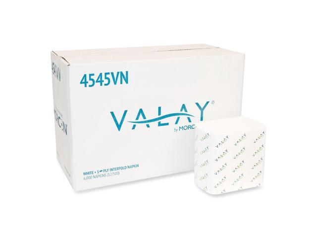 Click here for Valay Interfolded Napkins 1-Ply White 6.5 x 8.25 6... prices
