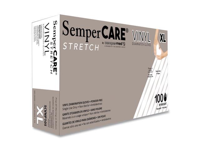 Click here for Stretch Vinyl Examination Gloves Powder-Free X-Lar... prices