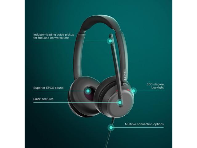 Click here for EPOS IMPACT 860 ANC Binaural On-Ear Wired USB-C He... prices
