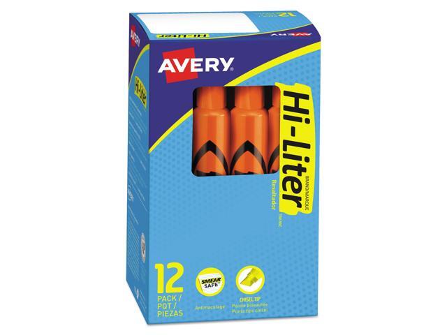 Click here for Avery Hi-Liter Highlighters Fluorescent Orange Chi... prices