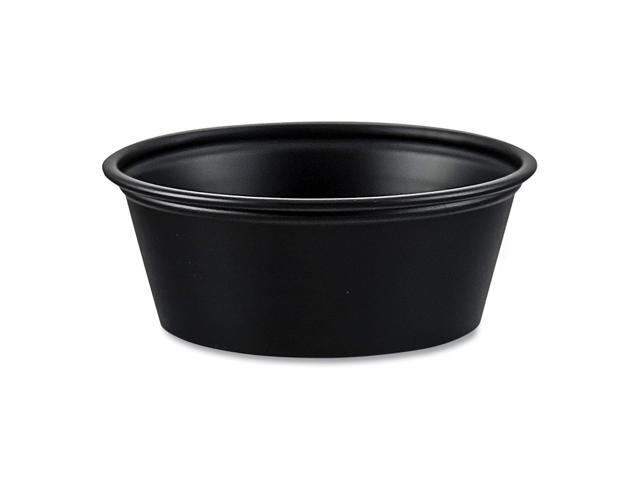 Click here for Dart Plastic Souffle Cup 1.5oz Black 2500/Case P15... prices