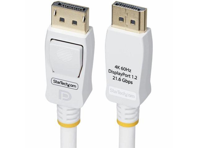 Click here for StarTech 10ft DisplayPort Cable White prices