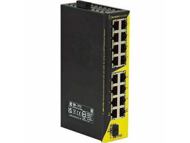 Click here for Brainboxes Hardened Industrial 14x 10/100  2x 1G &... prices