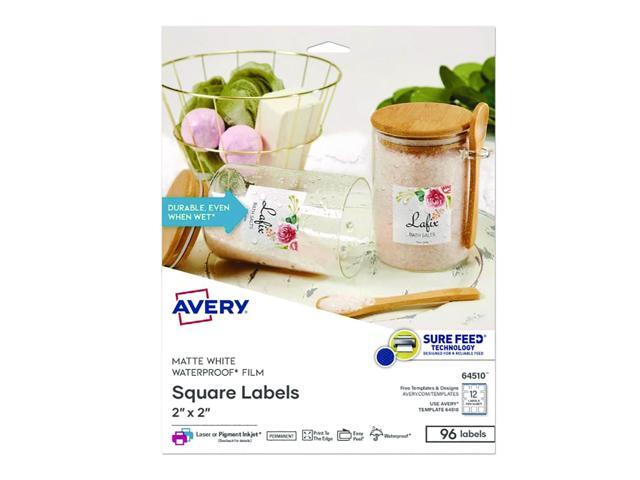 Click here for Avery Durable Waterproof Labels 2 x 2 Square 96 La... prices