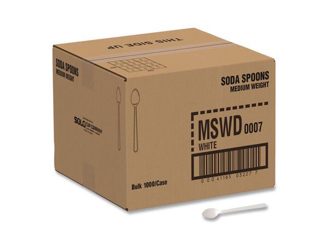 Click here for Specialty Cutlery Soda Spoon Plastic White 1000/Ca... prices