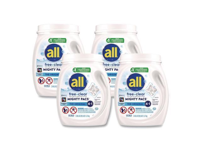 Click here for MIGHTY PACS Free Clear HE Laundry Detergent 60 Pod... prices