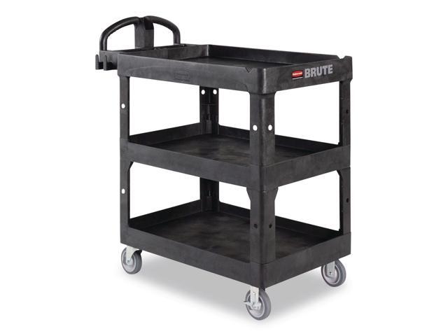 Click here for Rubbermaid Brute 3-Shelf Heavy-Duty Ergo Utility C... prices