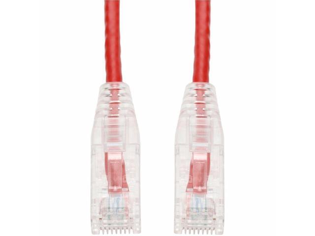 Click here for AddOn 10ft Red CAT 6 Slim PVC Ethernet Cable Snagl... prices