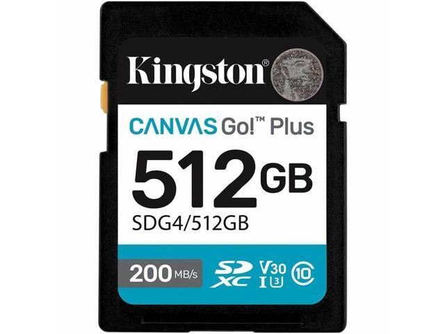 Click here for Kingston Canvas Go! Plus 512 GB Class 10/UHS-I U3... prices