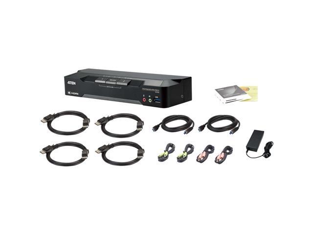 Click here for ATEN 2-Port 4K DisplayPort Dual Display Mini-Matri... prices