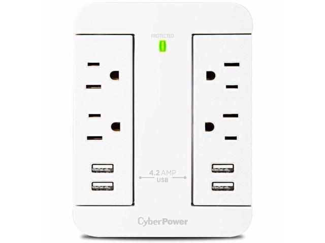 Click here for CyberPower GP400U4AWH Direct Plug Swivel Wall Tap... prices