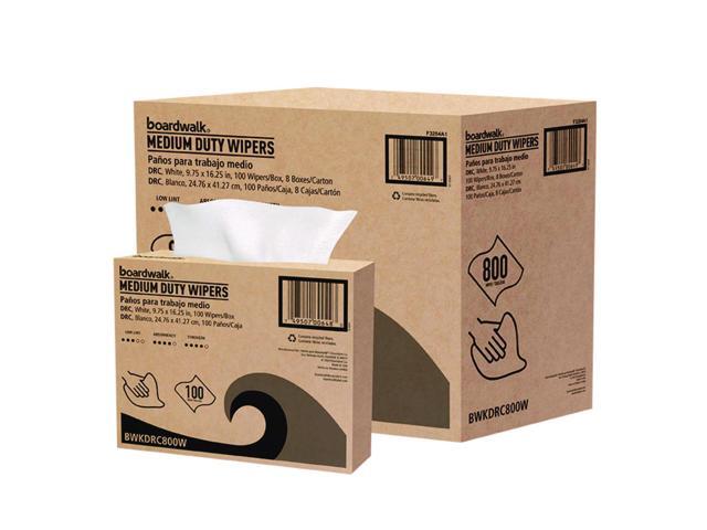 Click here for DRC Wipers 1-Ply 9.75 x 16.25 White 100/Box 8 Boxe... prices