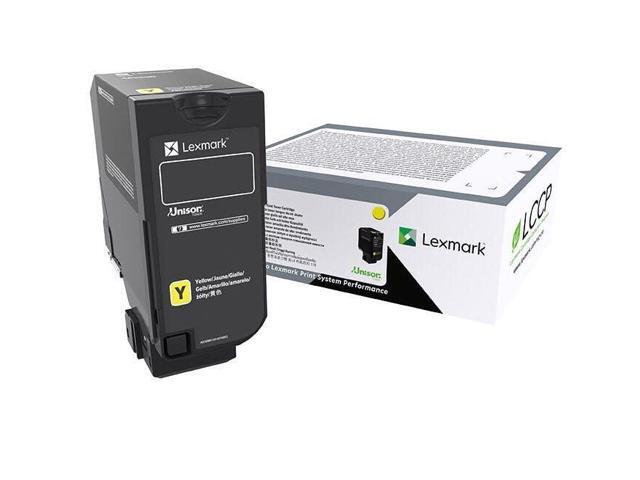 Click here for Lexmark Yellow Toner Cartridge - 12500 Pages - For... prices