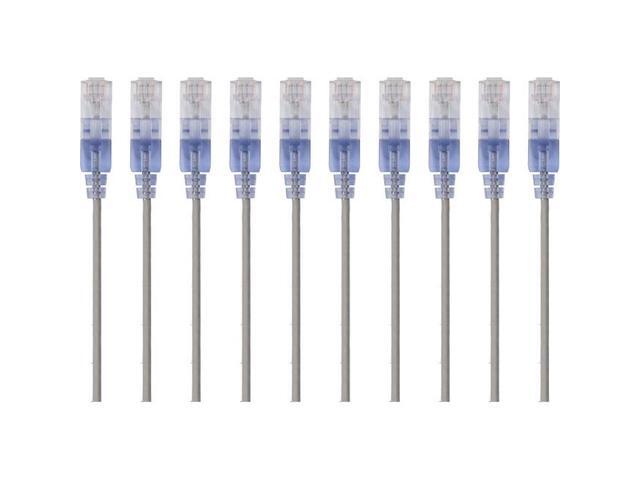 Click here for Monoprice 10-Pack SlimRun Cat6A Ethernet Network P... prices