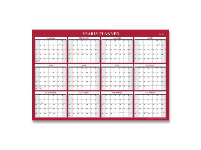 Click here for Classic Red Laminated Erasable Wall Calendar 48x32... prices