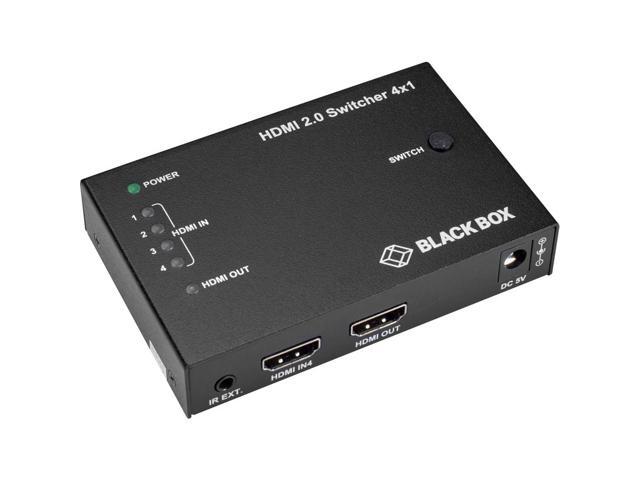 Click here for Black Box HDMI 2.0 4K Video Switch 4x1 prices