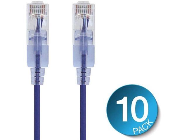 Click here for Monoprice Cat6A Ethernet Patch Cable - 7 Feet - Pu... prices