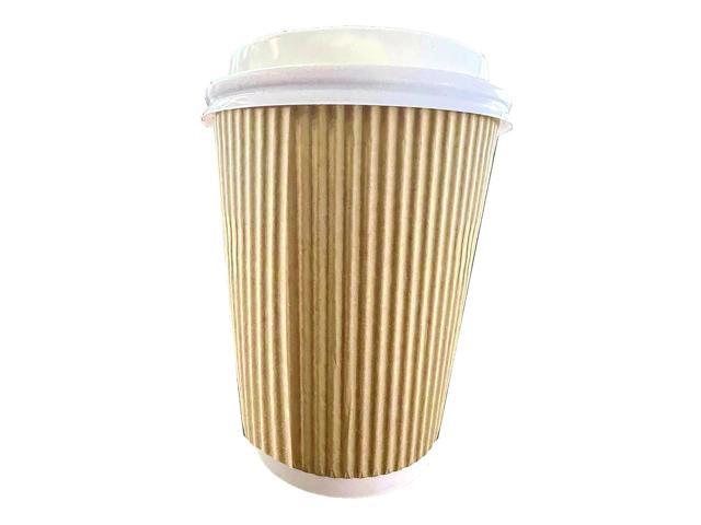 Click here for Ripple Hot Cups 12 oz Paper Kraft/White 500/Carton... prices