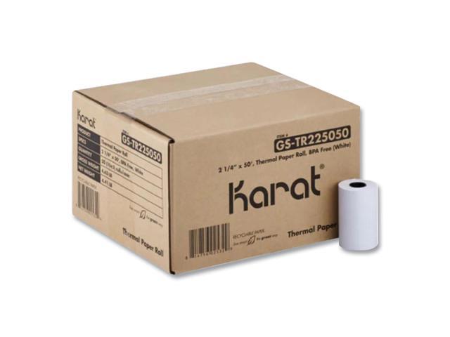 Click here for Thermal Paper Rolls 2.25 x 50 ft White 50/Carton G... prices