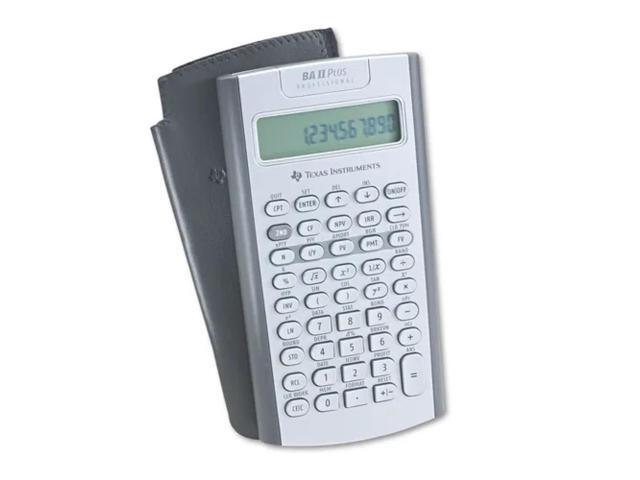 Click here for Texas Instruments BA II Plus Professional Calculat... prices