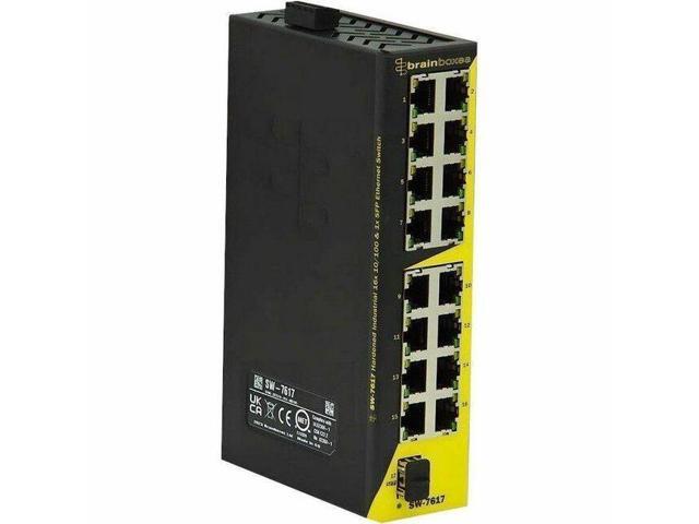 Click here for Brainboxes SW-7617 Hardened Industrial 16x 10/100... prices
