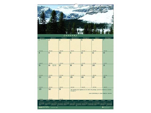 Click here for House of Doolittle Recycled Landscapes Monthly Wal... prices