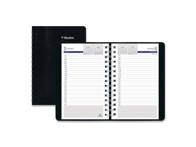 Click here for Blueline DuraGlobe Daily Planner Ruled 8 x 5 Black... prices