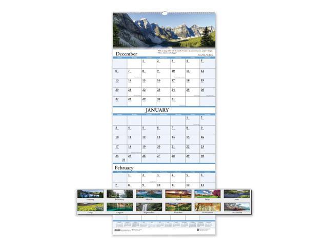 Click here for House of Doolittle Recycled Scenic Three-Month Cal... prices